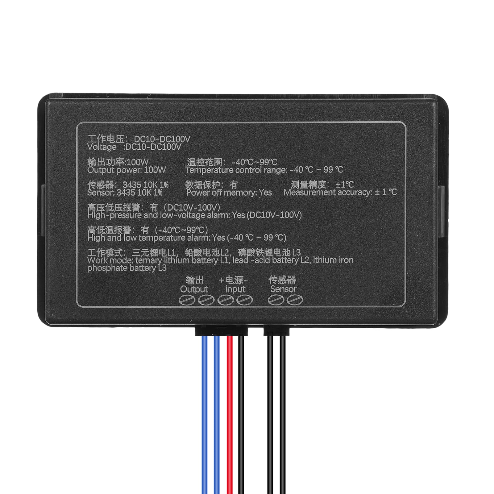 Voltage measuring instrument,Meter With Lcd 9v-100v Battery Ternary ...