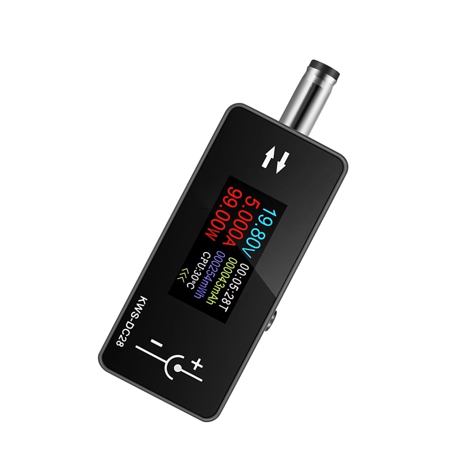 Voltages Ammeter Precisions Digital Tester for 5.5x2.5/2.1 Device Power ...