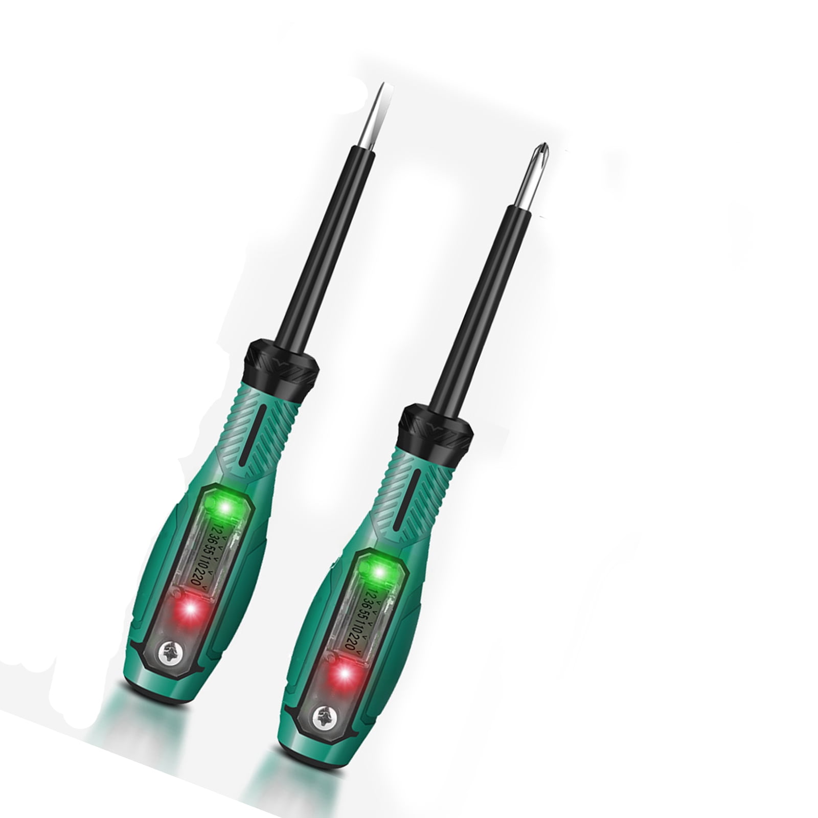Voltages Detection Pen Set With LED Indicators Sound Alarm Electric Pen ...