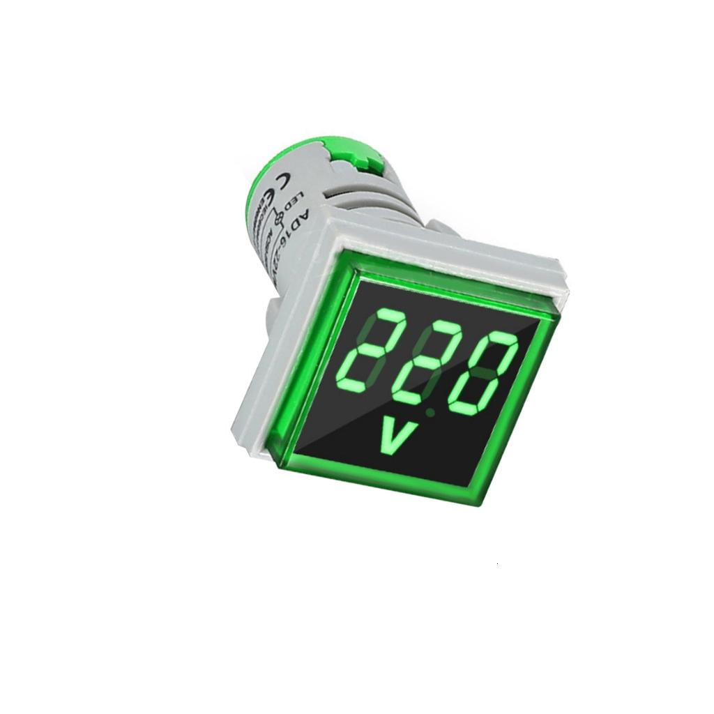 Voltages Meter 50 to 500V Digital Display Digital Voltmeter Panel ...