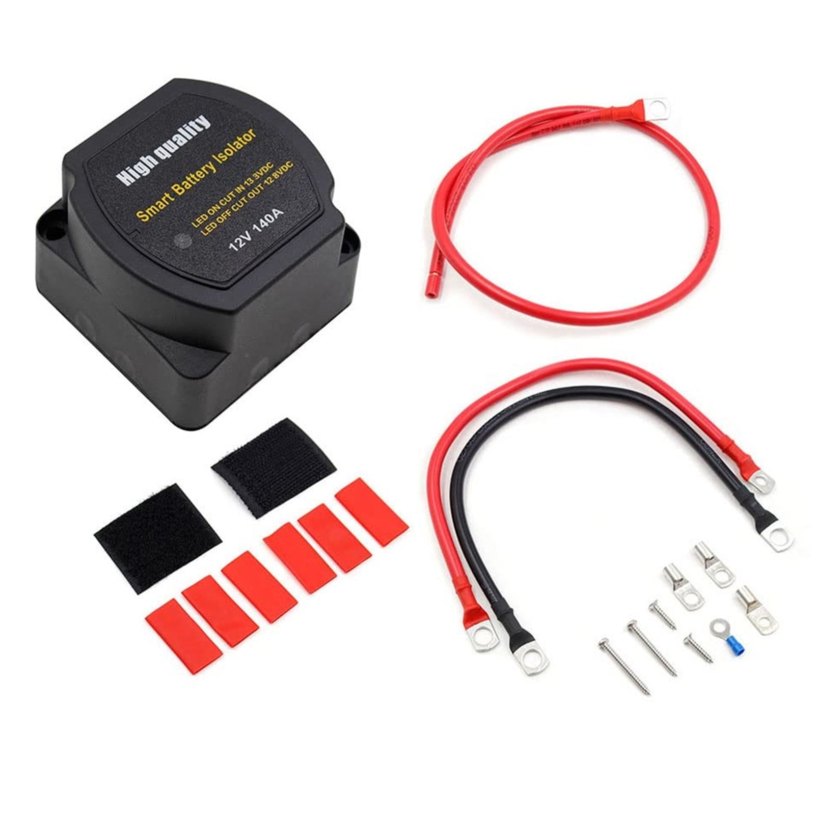 Voltages Sensing Double Isolator 12V 140A Waterproof Relays Set ...