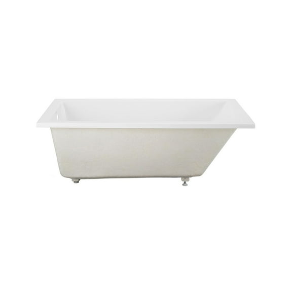 American Standard Studio Acrylic Bathtub 60x30 in, Integral Apron, Left ...
