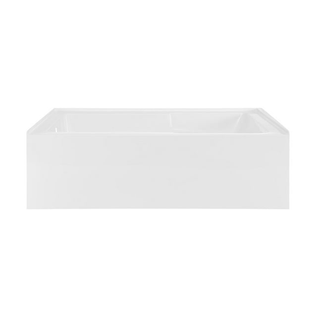 "Voltaire Modern Soaking 72"" x 36"" Alcove Bathtub, Left-Hand Drain ...