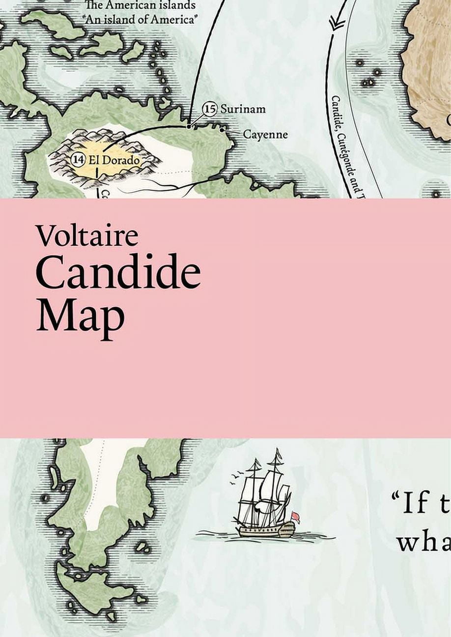 Voltaire Candide Map - Walmart.com