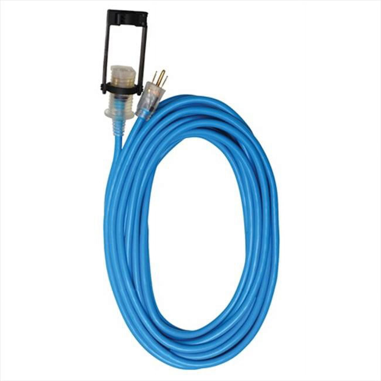 Voltec 05-00143 100 ft. SJEOW Blue Extension Cord With Lighted End - E ...