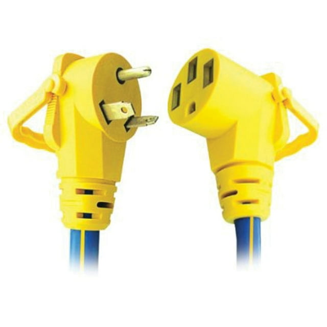 Voltec 16-00509 30 Amp Rv Extension Cord With E-Zee Grip - 50 ...