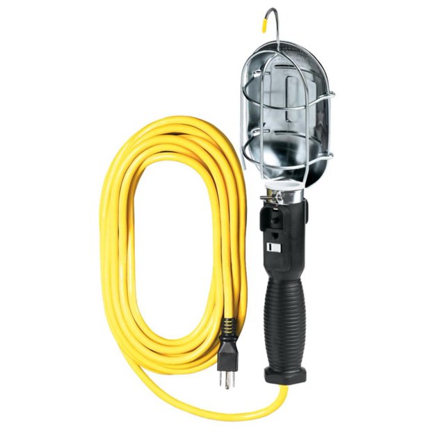 Voltec 75W Incandescent Hanging Hook Work Light - Walmart Business Supplies
