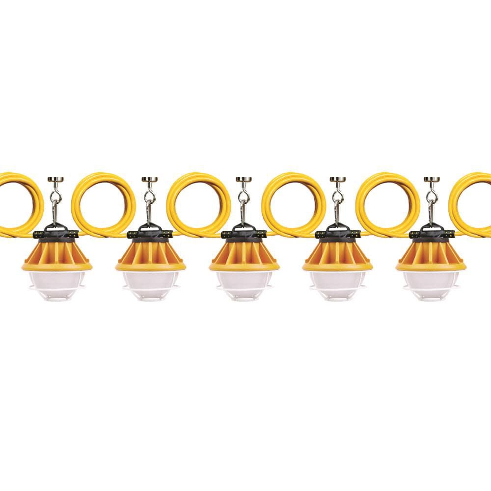 Voltec Led Temporary Light String 50 Ft. 12500 Lumen 95 Watt - Walmart ...
