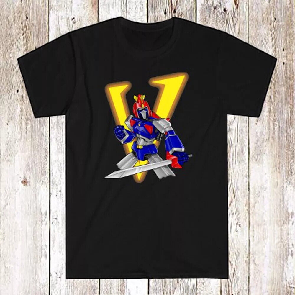 Voltes V Famous Mecha Cartoon Series Men'S Black Unisex T-shirt S-5XL ...