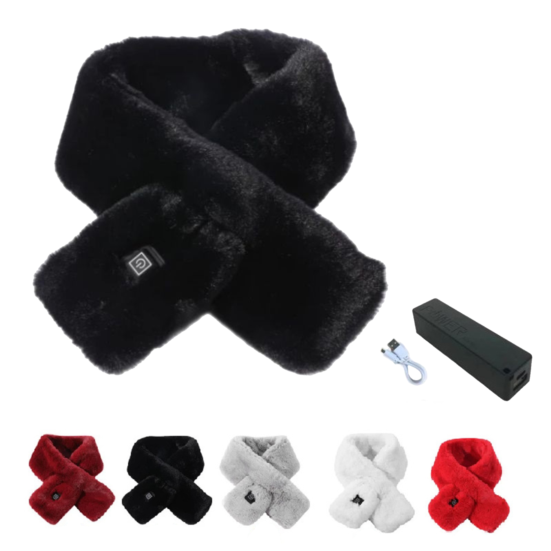 Voltex Heated Scarf Neck Heating Pad Electric Heating Scarf Electric ...