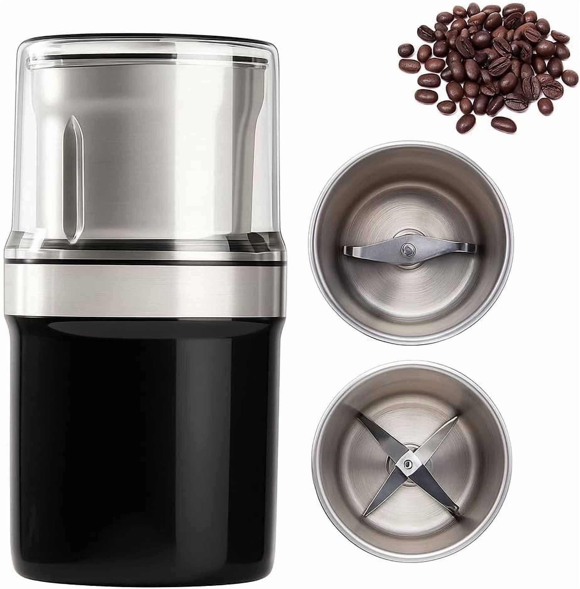 Voltix Electric Multi-Use Cup Grinder,Large Capacity Stainless Steel ...