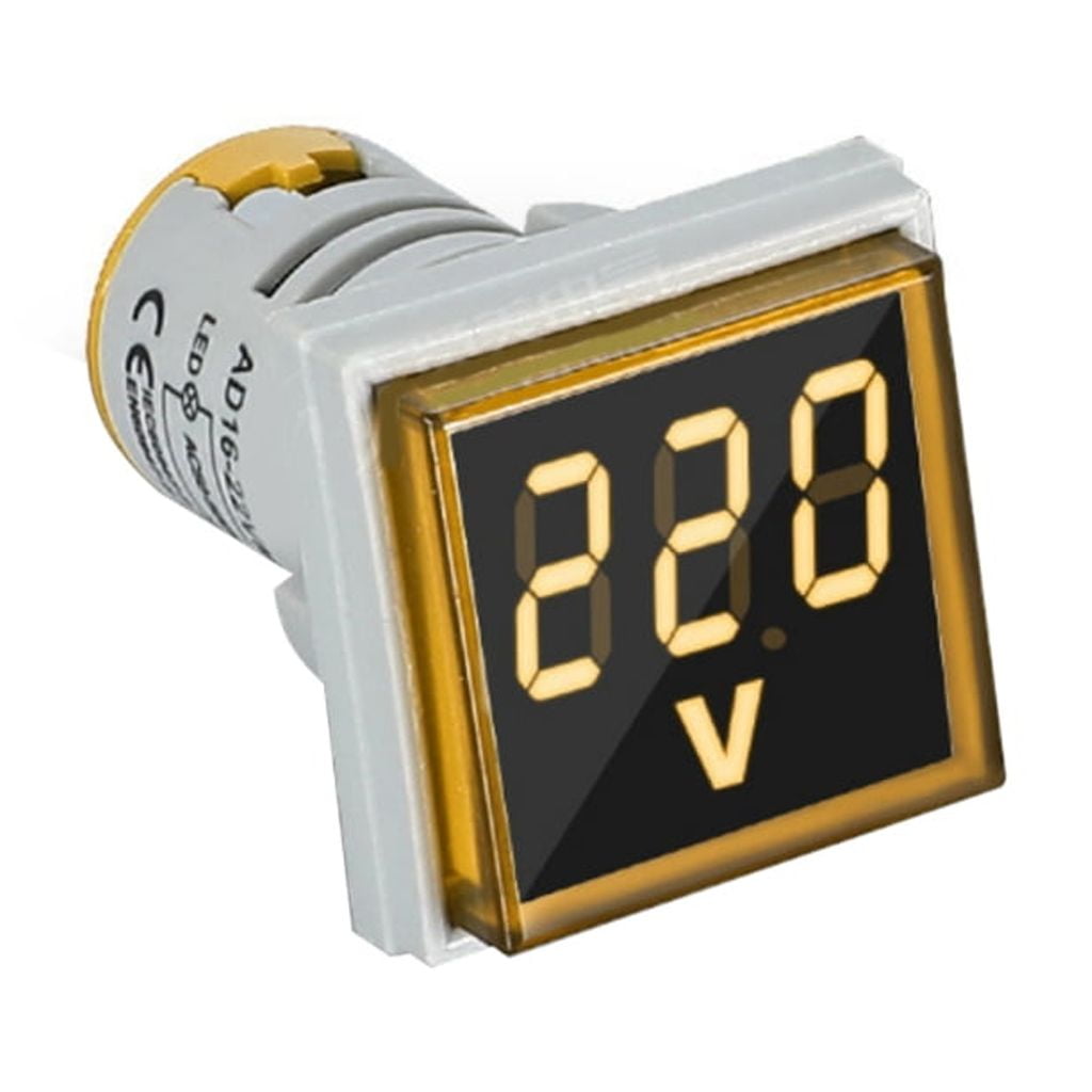 Voltmeter 50 to 500V LED Display Voltages Detectors Electrical ...
