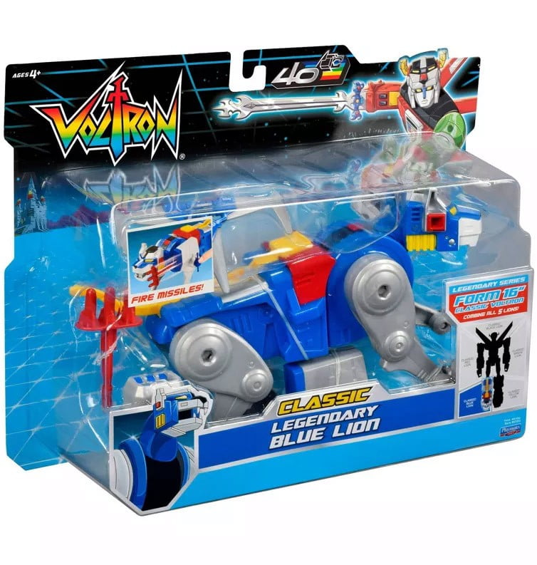 Voltron CLASSIC Legendary Blue Lion Combinable Action Figure - Walmart.com