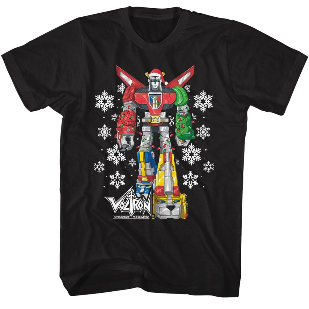 Voltron Christmas Black Adult T-Shirt 4Xl - Walmart.com