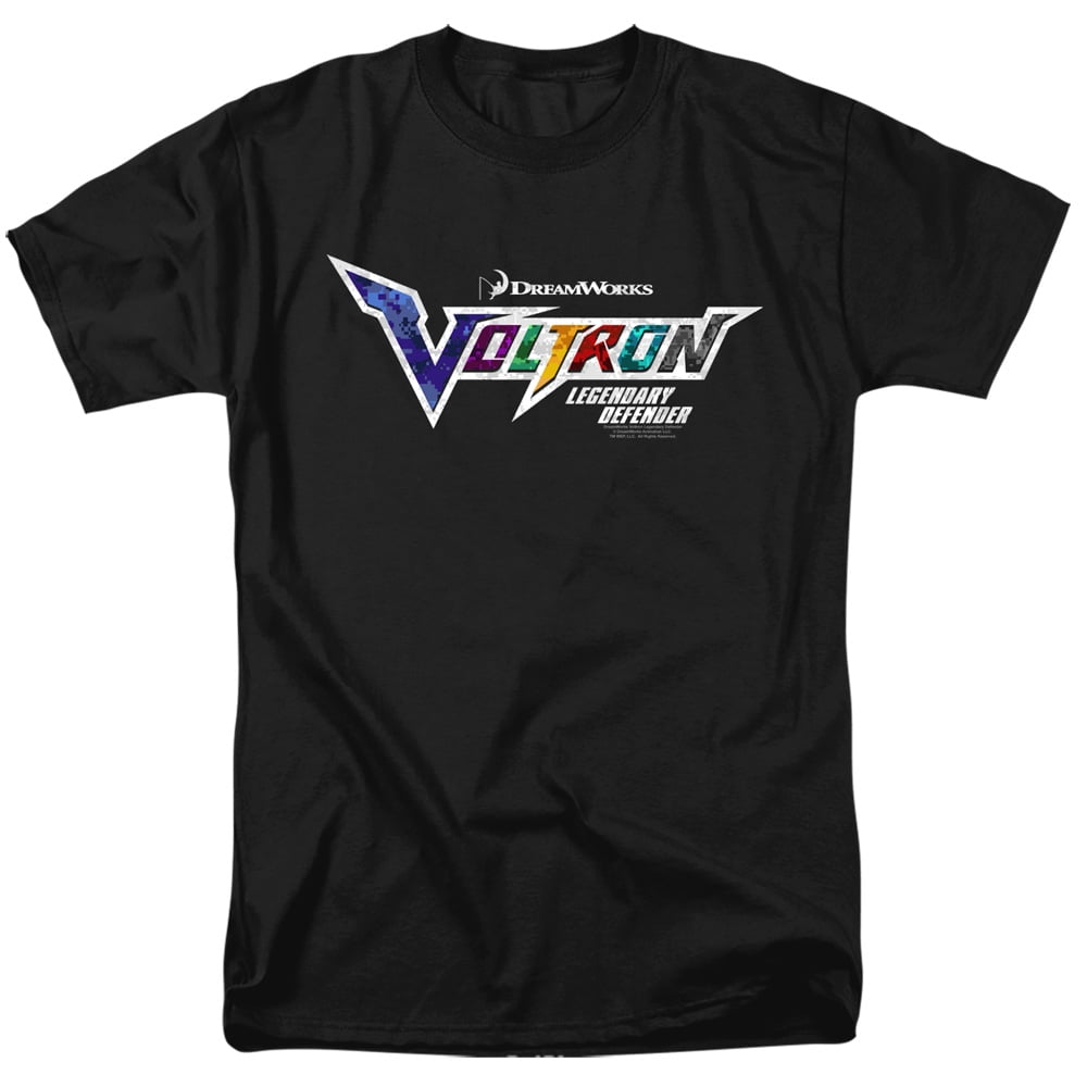 Voltron Legendary Defender Voltron Digital Camo Logo Unisex Adult T ...