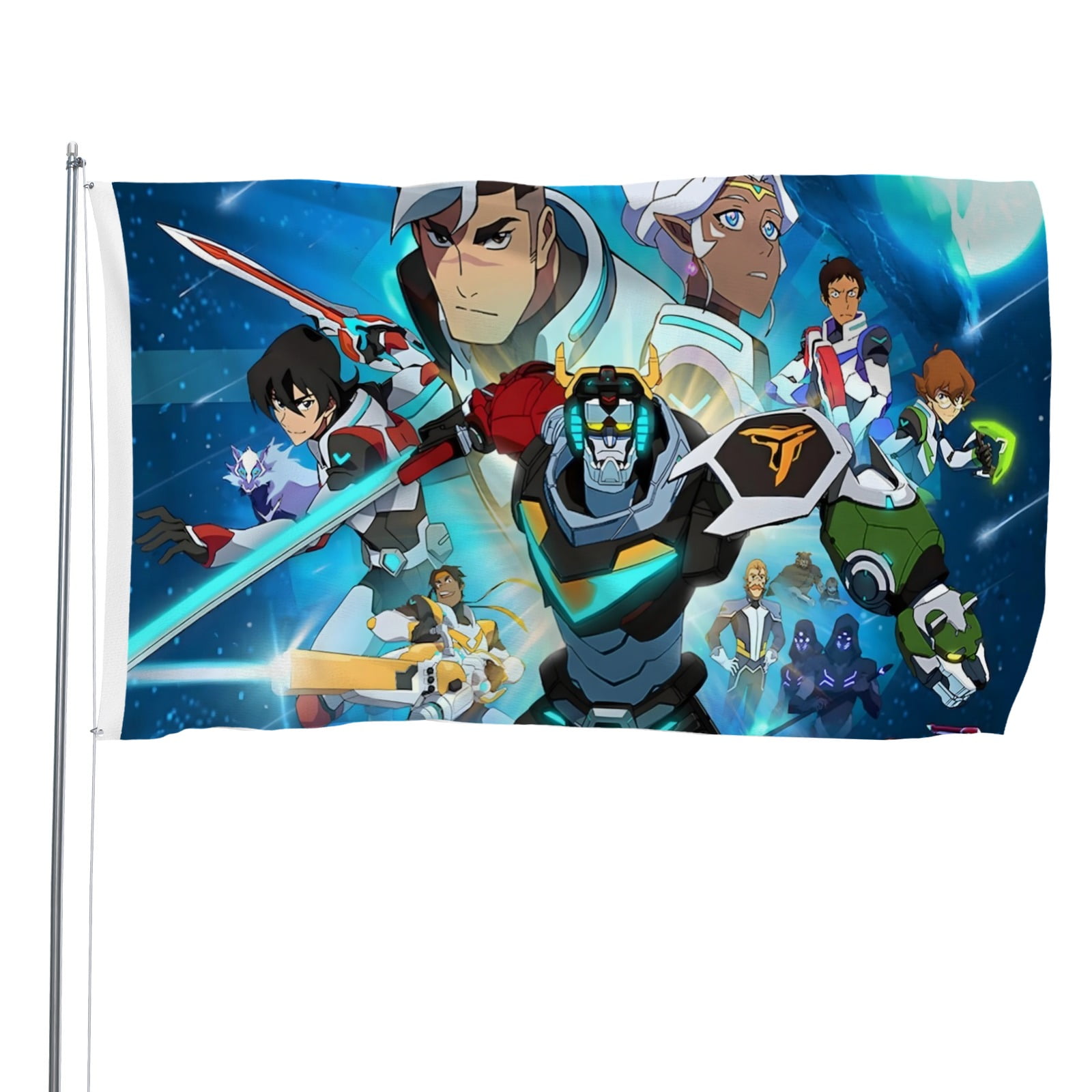 Voltron-themed Printed Flag Perfect gift for fans, friends, and family ...