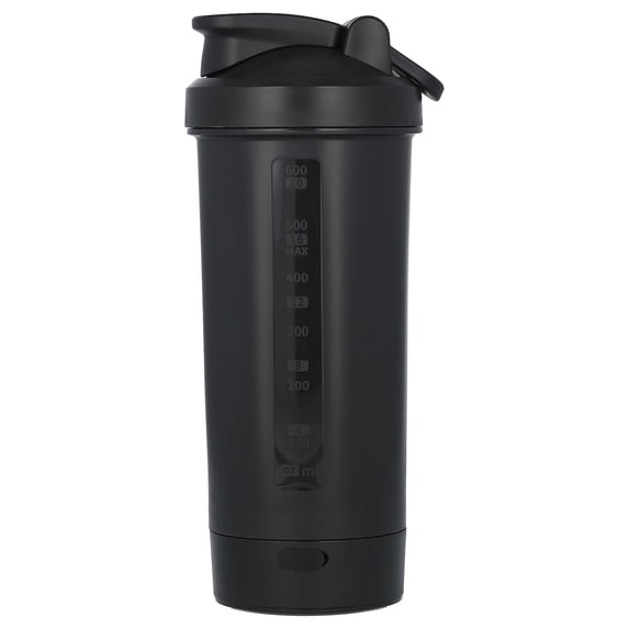 Voltrx Merger, Protein Shaker USB C Rechargeable Bottle, Black, 24 oz ...