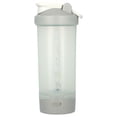 Voltrx Merger, Protein Shaker USB C Rechargeable Bottle, Grey, 24 oz ...