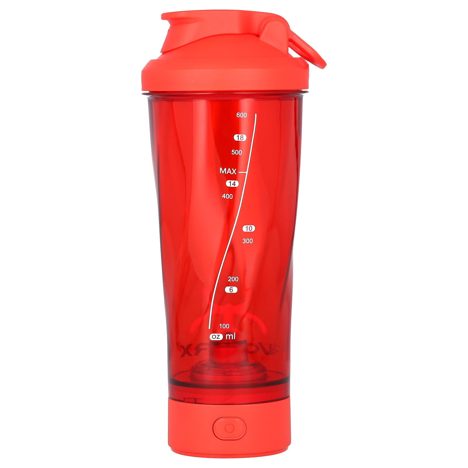 Voltrx VortexBoost, Electric Shaker Bottle, Red, 24 oz (700 ml ...