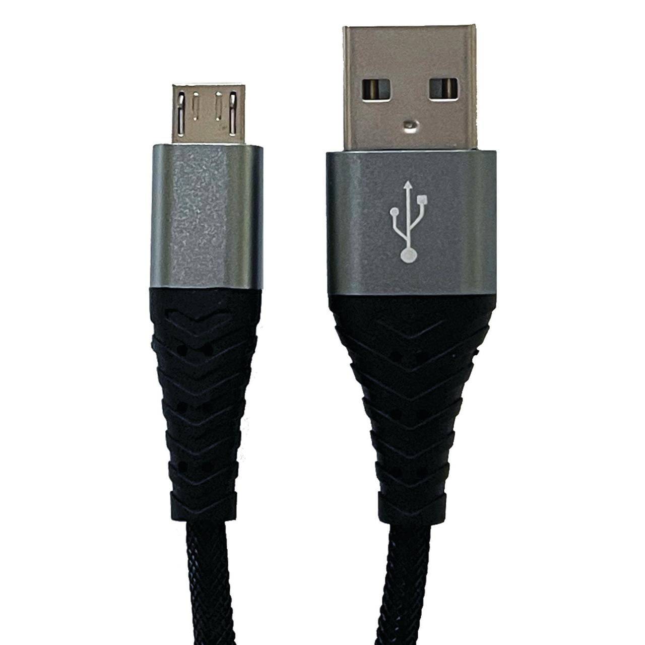 Voltz Ballistic covered 8' Micro charge/sync cable - Walmart.com