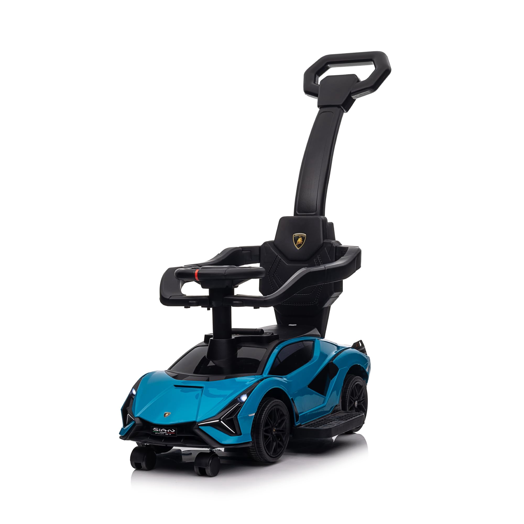 Voltz Toys Ride-on Sliding Car for Toddlers, Lamborghini SIAN, Foot-to ...