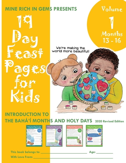 19 Day Feast Pages for Kids - Volume 1 / Book 4 : Introduction to the ...