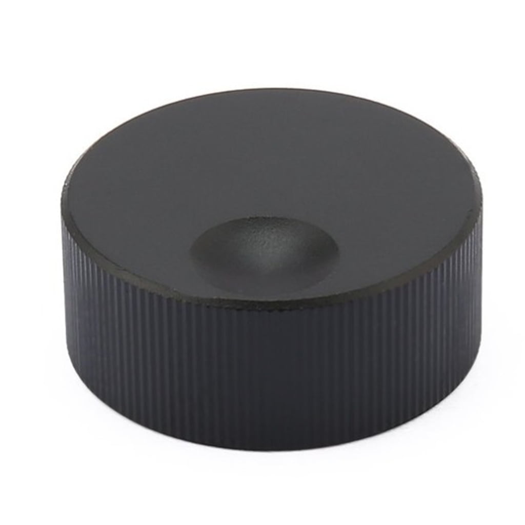 Volume Control Knob Black Aluminum Knob for 6mm Potentiometer ...