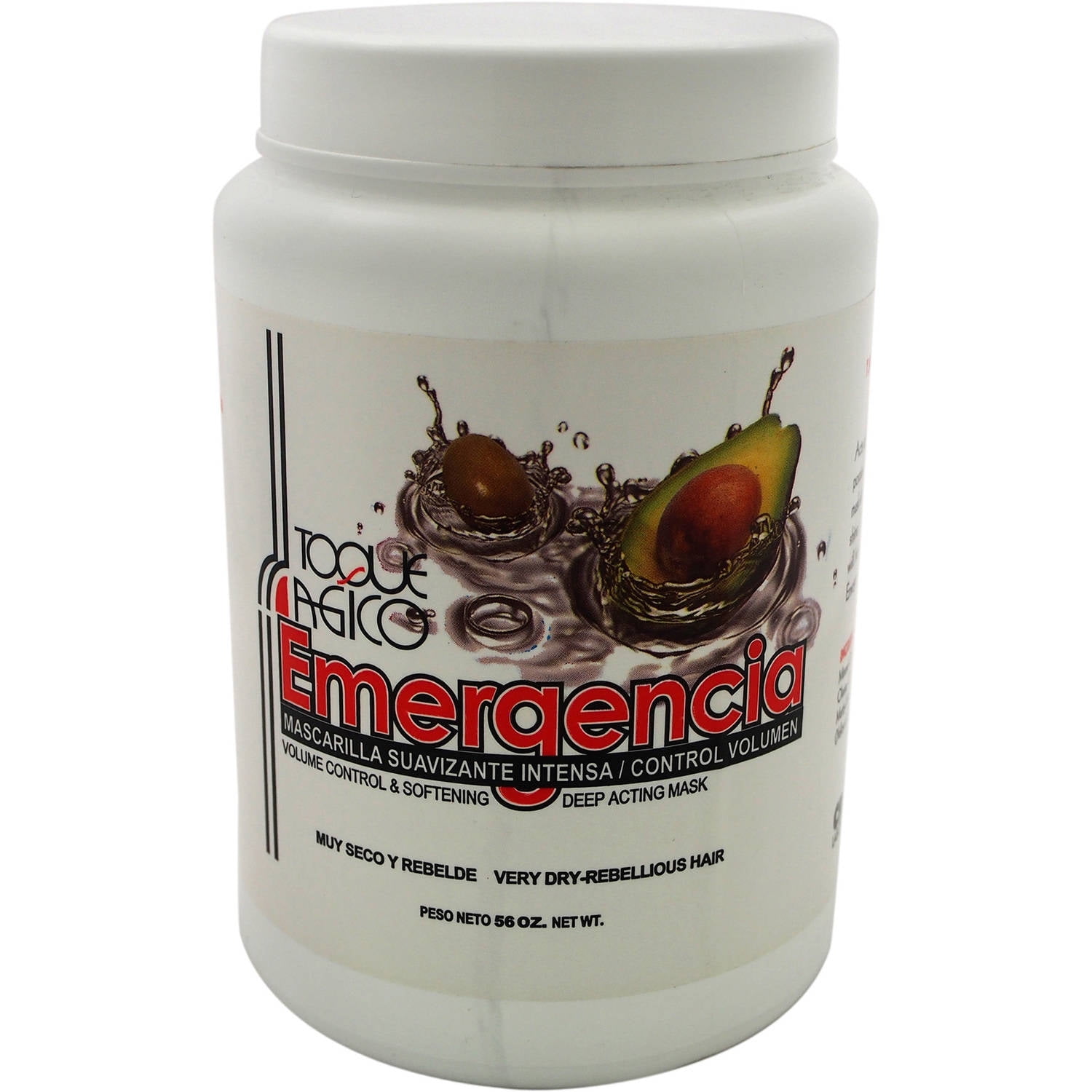 Volume Control & Softening Deep Acting Mask by Toque Magico Emergencia ...