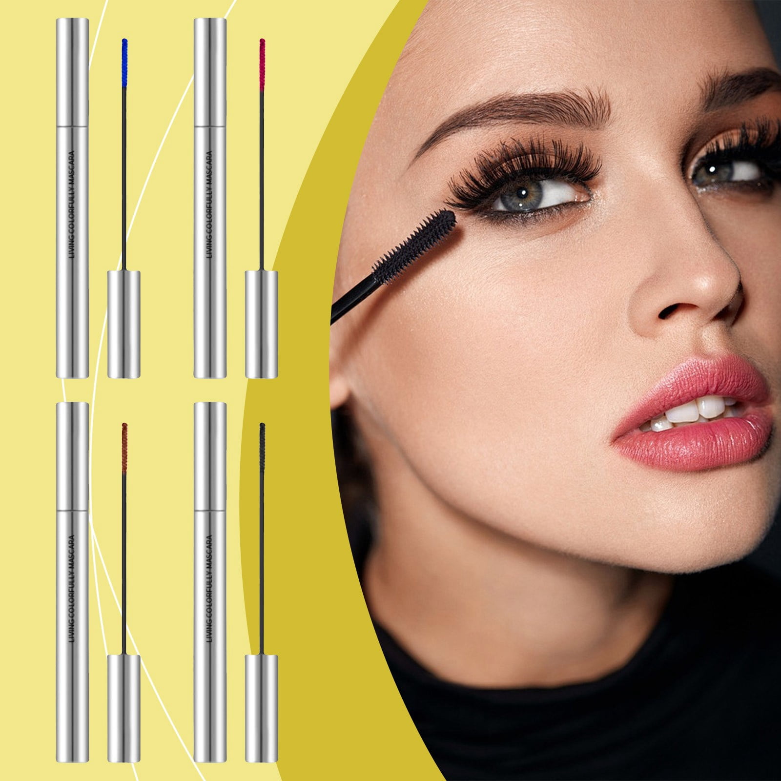 Volume Lash Mascara, Thick Curly Formula, 3D Lash Effect, Natural Look ...