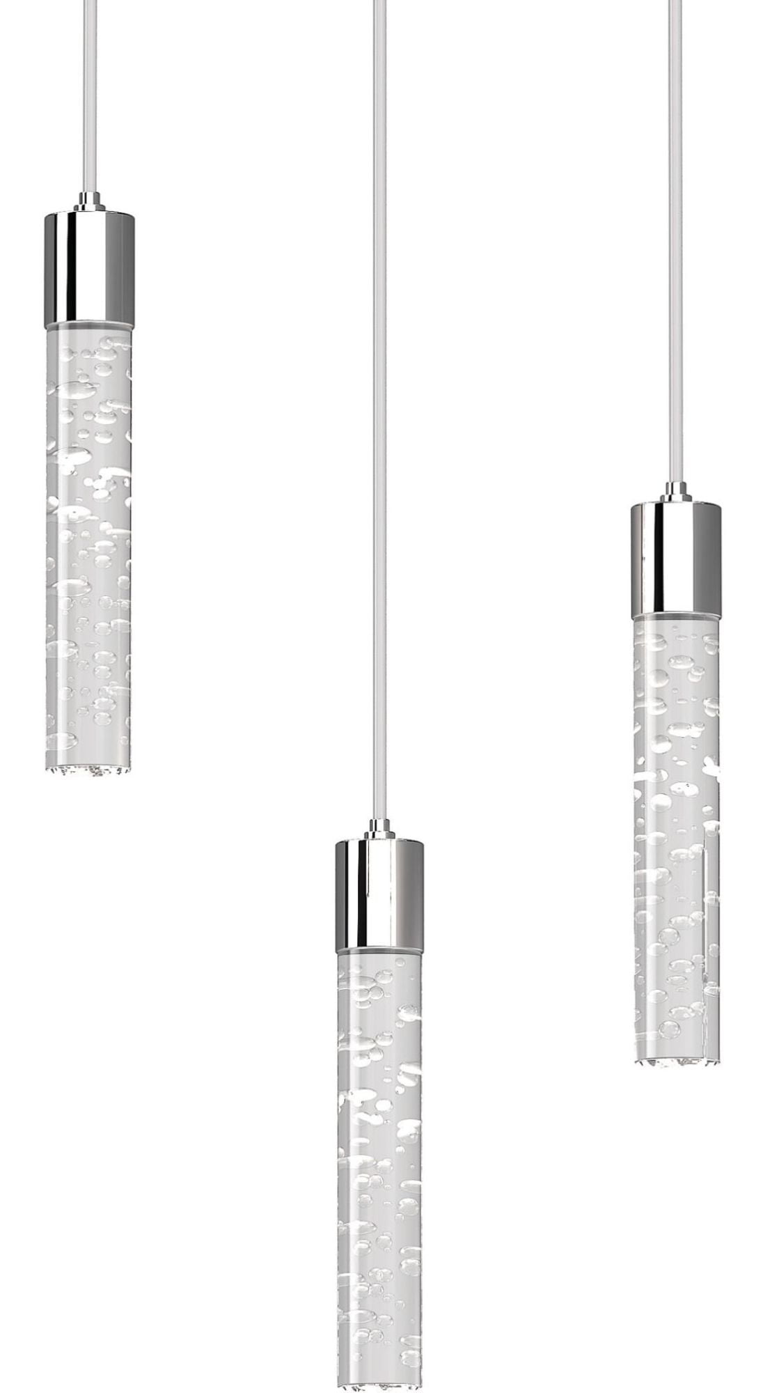 Volume Lighting 1563 Tristen 3 Light 14" Wide Led Abstract Pendant ...