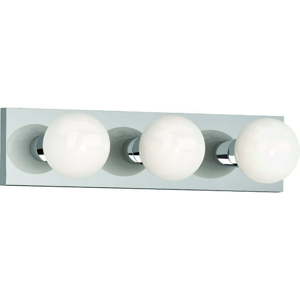 Volume Lighting 3-Light Chrome Vanity - Walmart Business Supplies