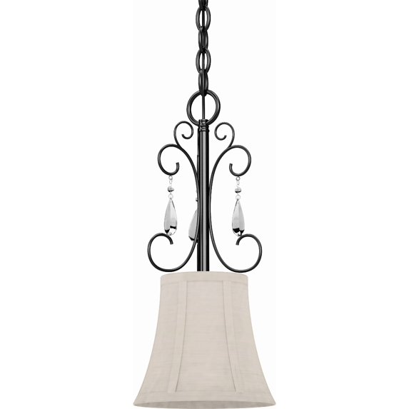 Volume Lighting Ava 1-Light Foundry Bronze Mini Hanging Pendant ...
