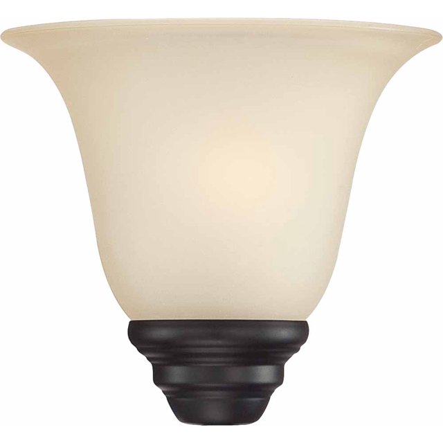 Volume Lighting Gs-548 4.5" Height Sepia Glass Bell Shade - Sepia ...