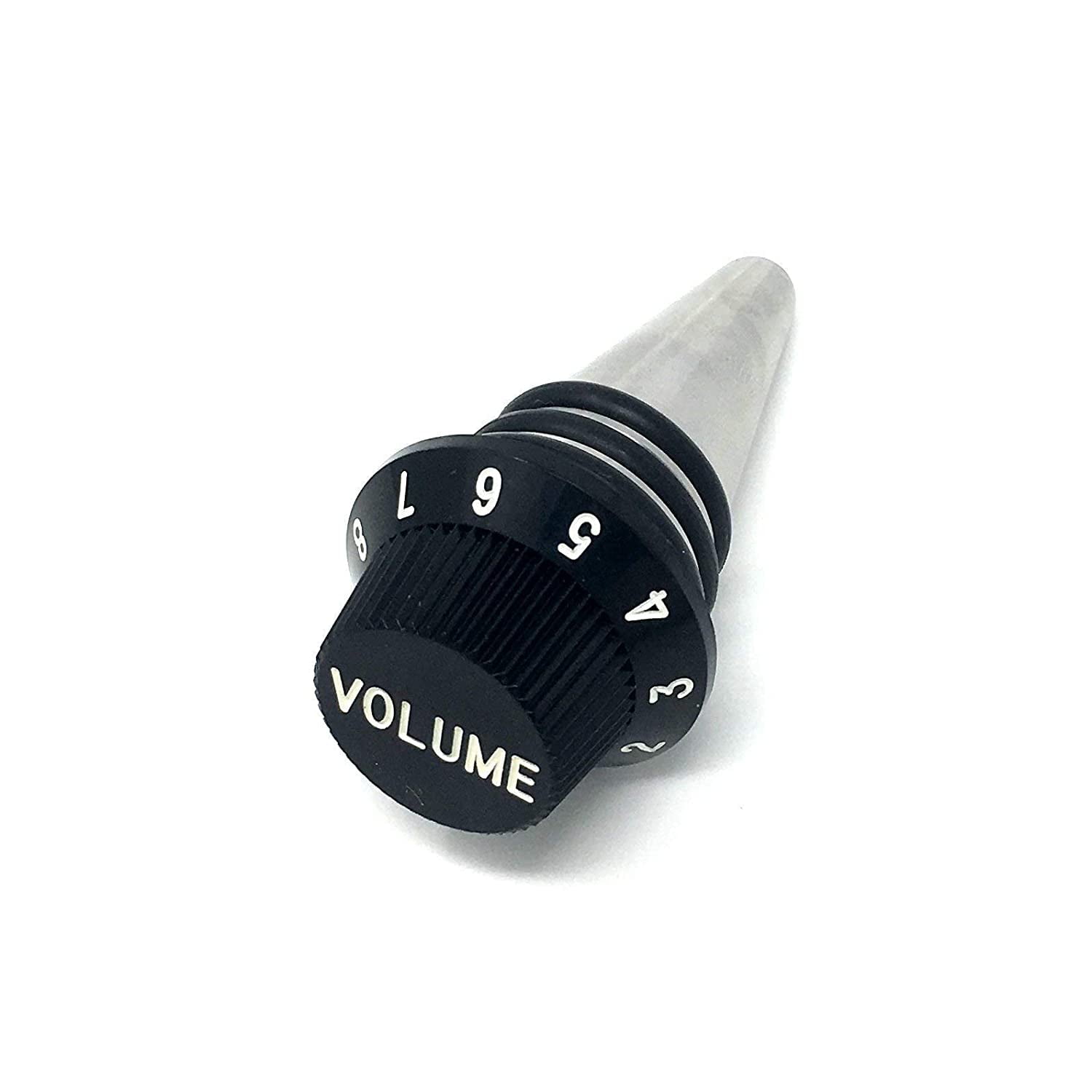 Volume Wine Bottle Stopper - Handmade with Stainless Steel Base and ...
