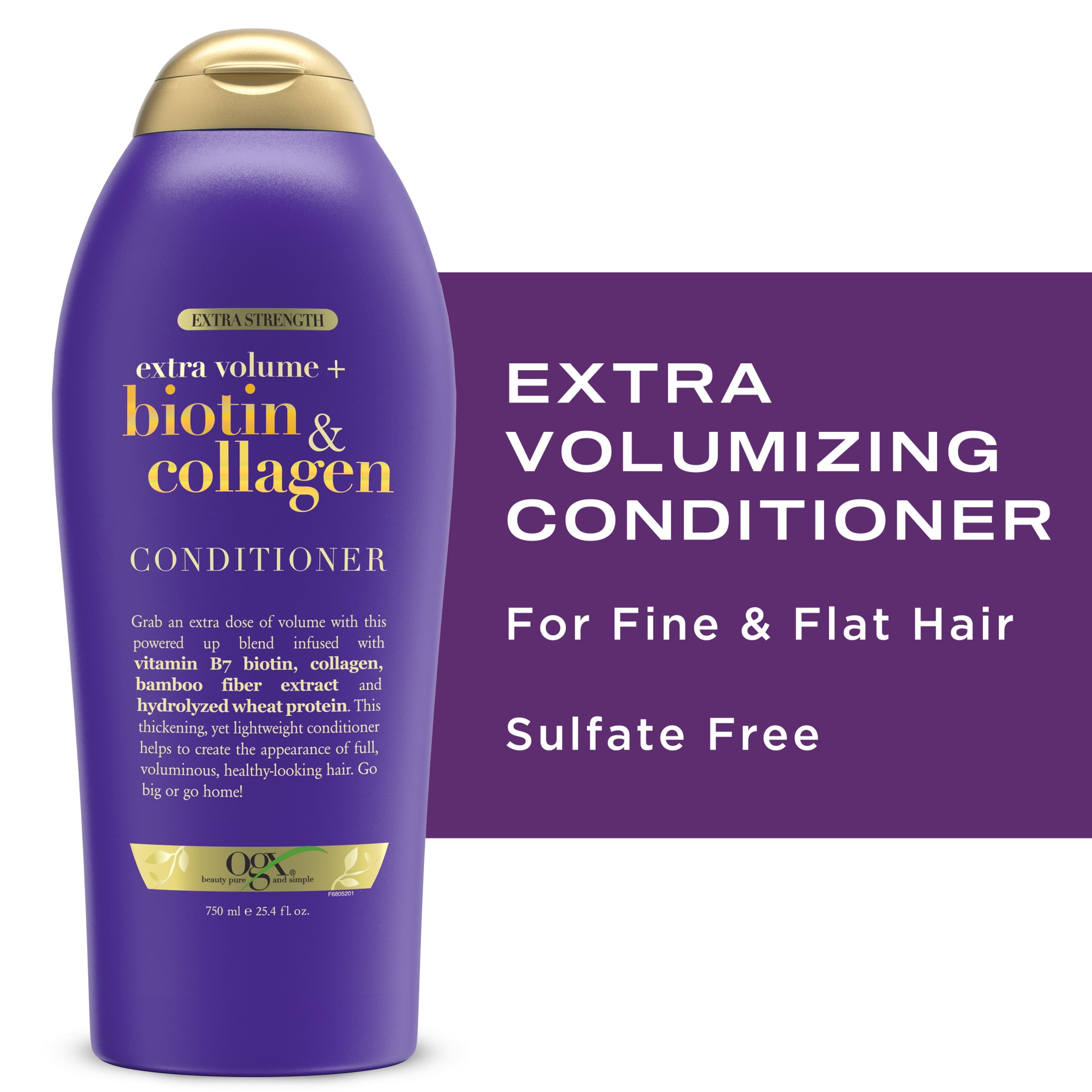 Volumizing Biotin & Collagen Conditioner for Fine Hair - Walmart.com