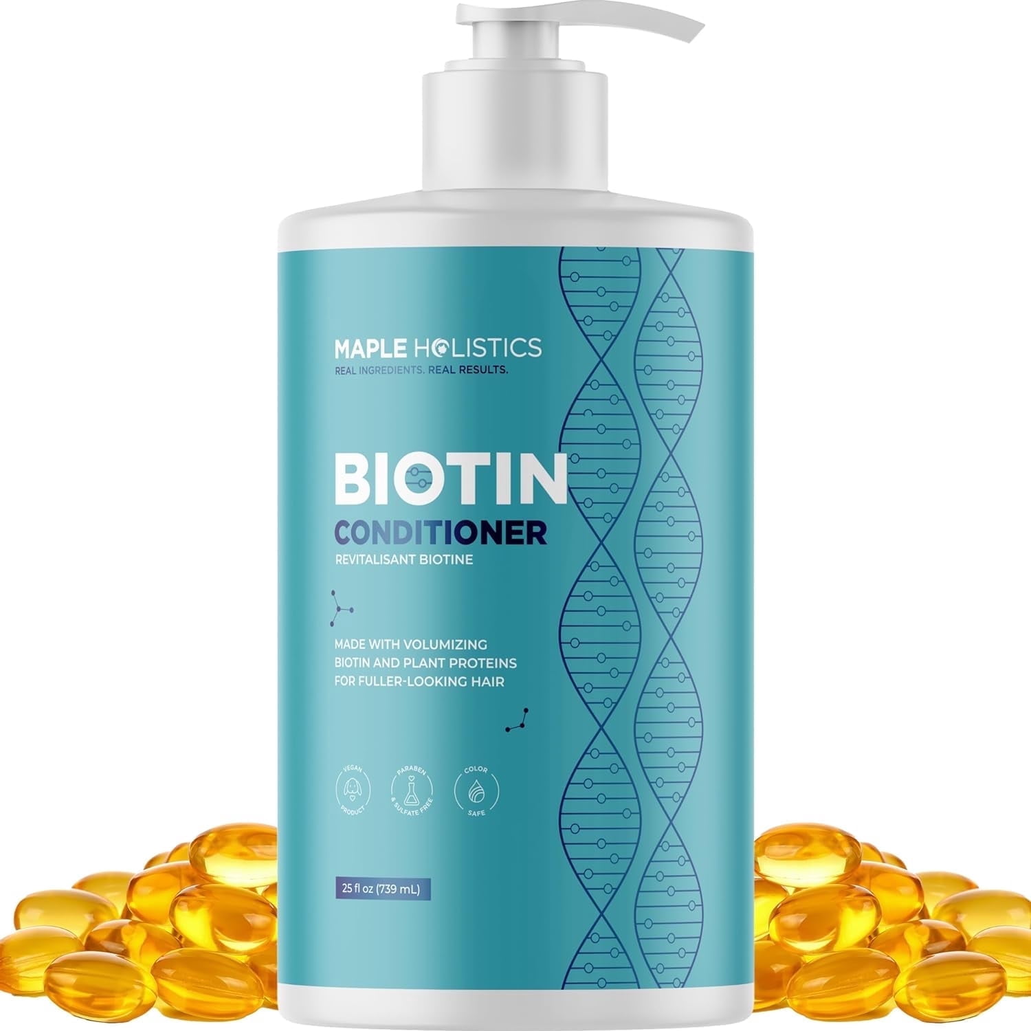 Maple Holistics Volumizing Biotin & Collagen Conditioner for Thin Hair ...