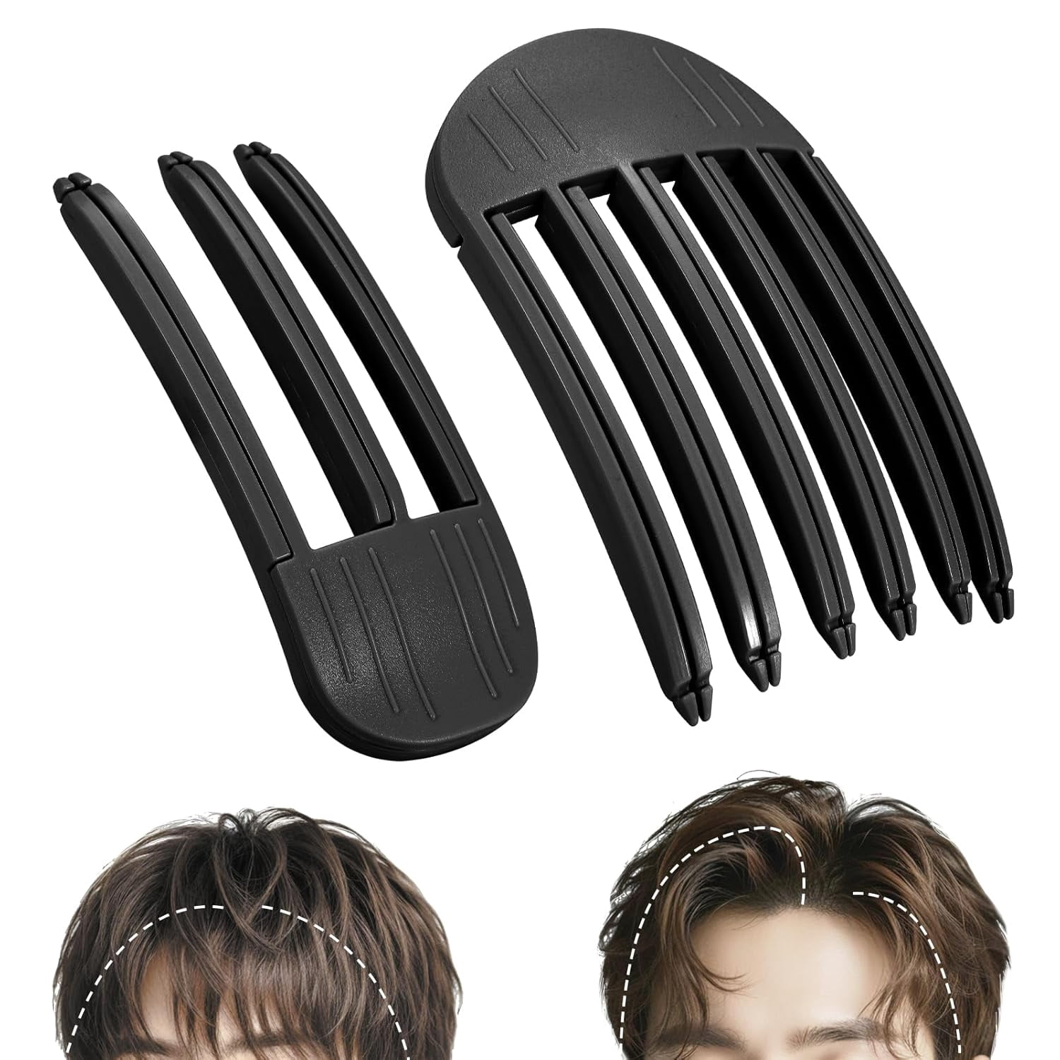 Volumizing Hair Clips for Women 2PCS, Hair Volume Clip Styling Tools ...