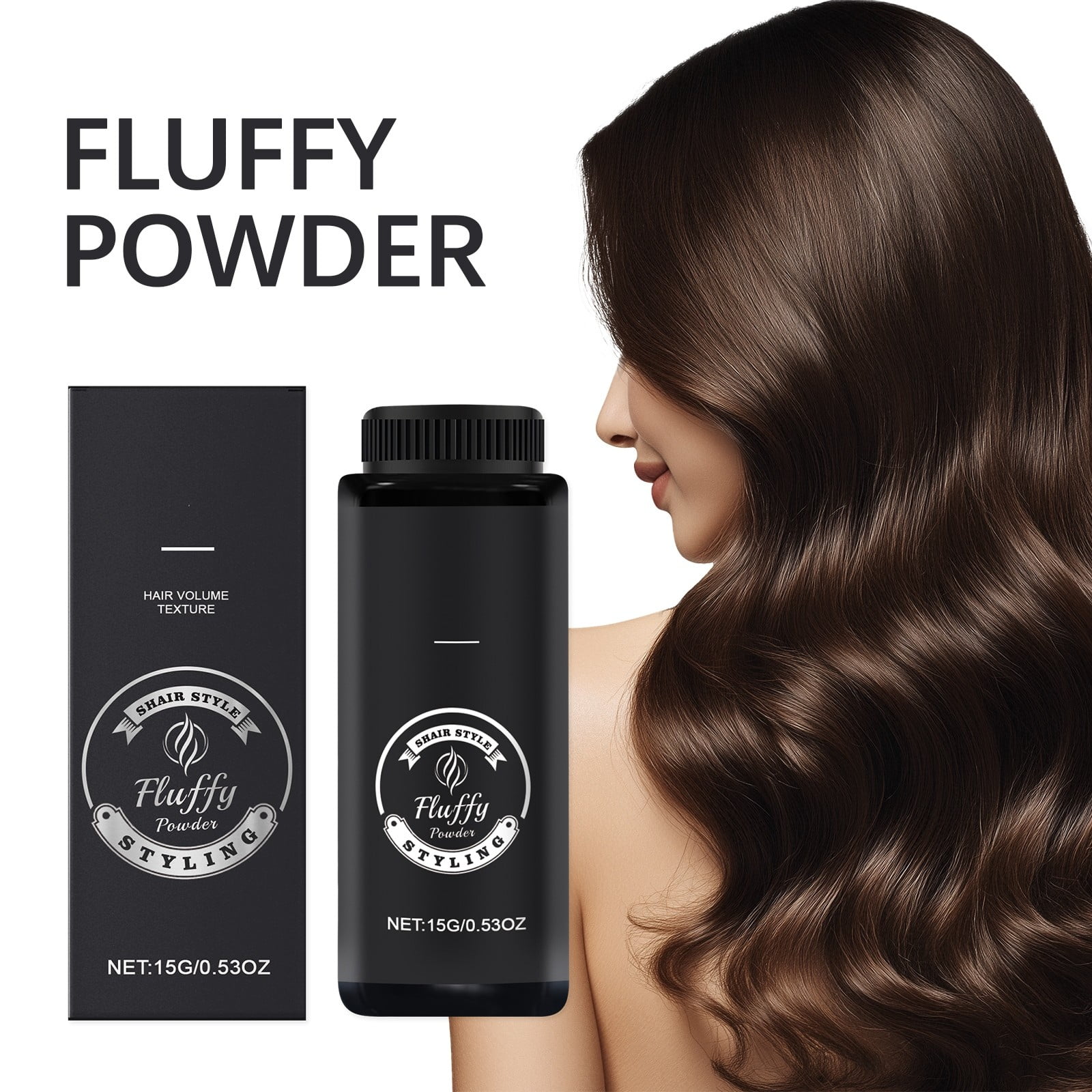 Volumizing Hair Powder - Fluffy Mattifying Matte Texturizing Hair ...