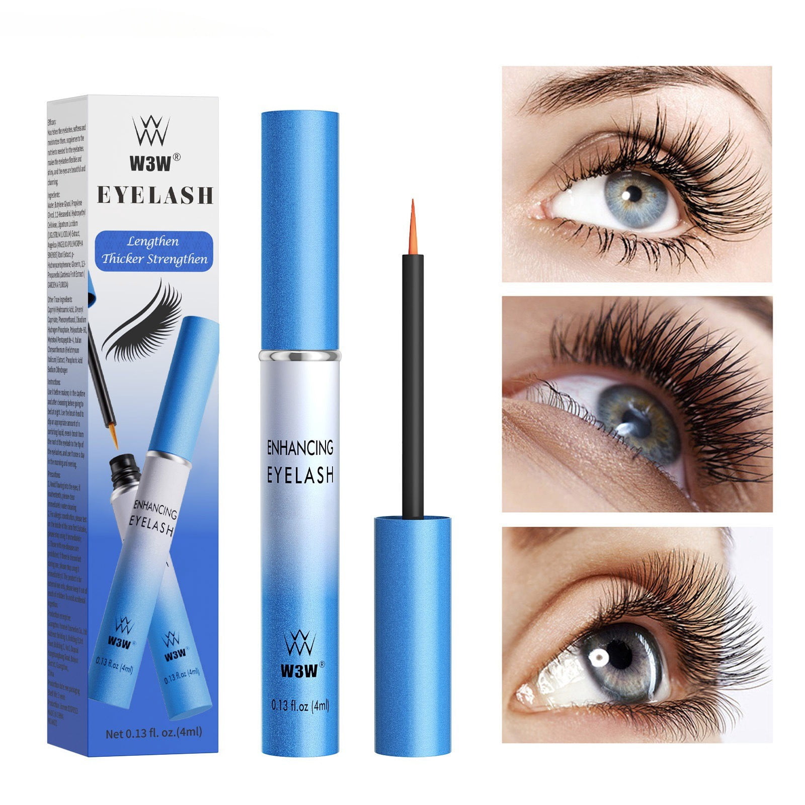 Volumizing Mascara Buildable Lengthening Washable Long Wearing W3w ...