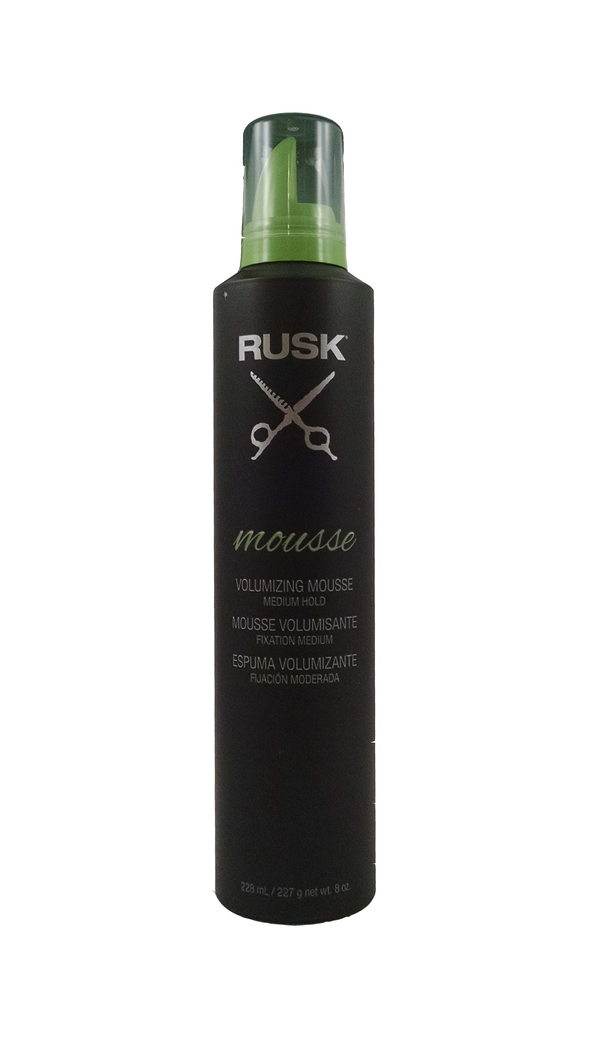 Rusk Volumizing Mousse - Medium Hold, Thermal Protection, Long Lasting ...