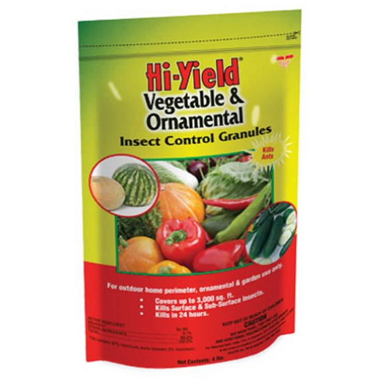 Hi-Yield (32325) Vegetable & Ornamental Insect Control Granules (4 lbs ...