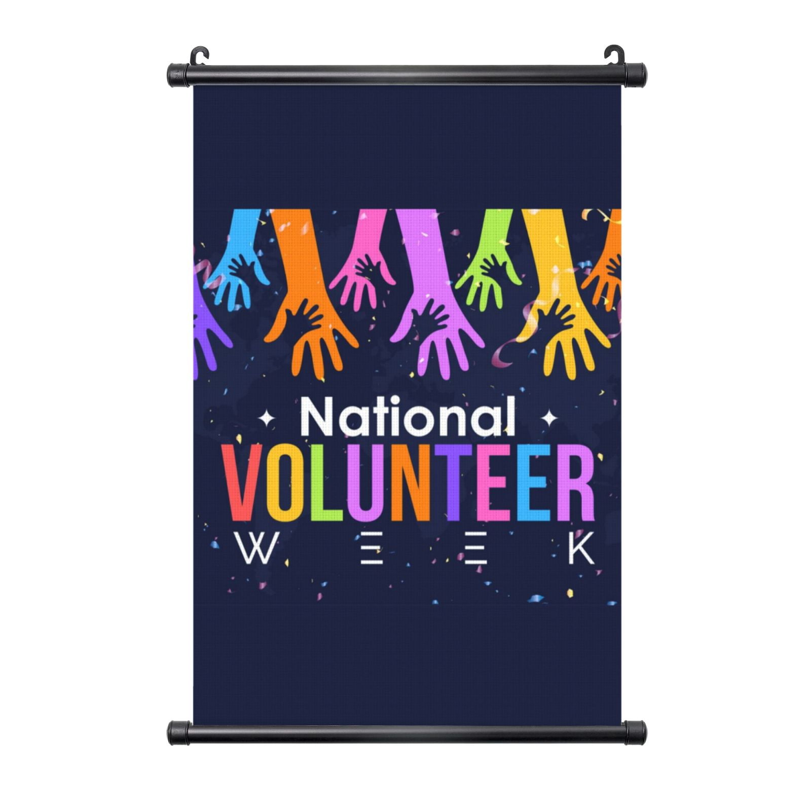 Volunteer Month Week 2025 Poster Wall Art Banner Backdrop Prints ...