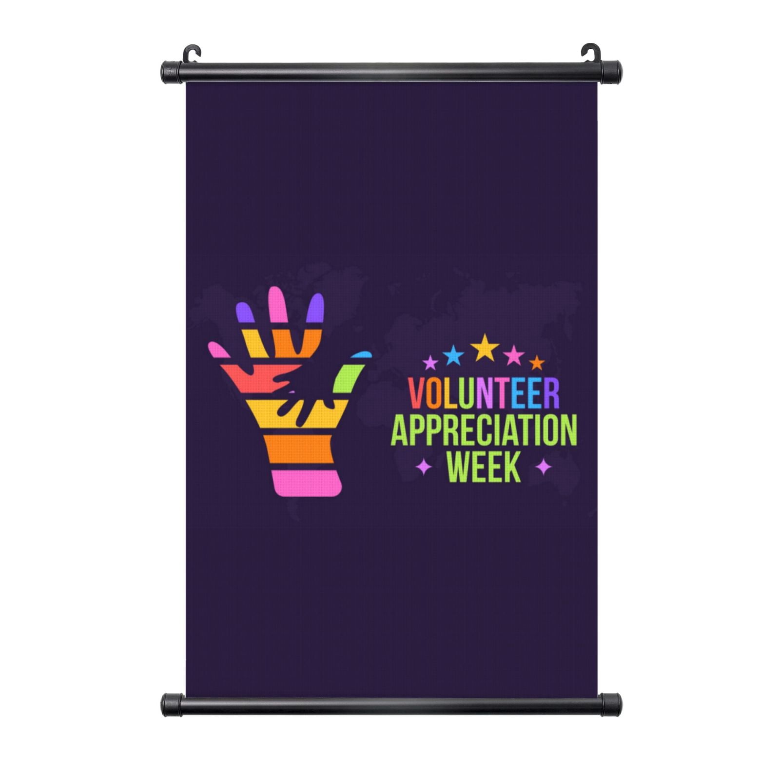 Volunteer Month Week 2025 Poster Wall Art Banner Backdrop Prints ...