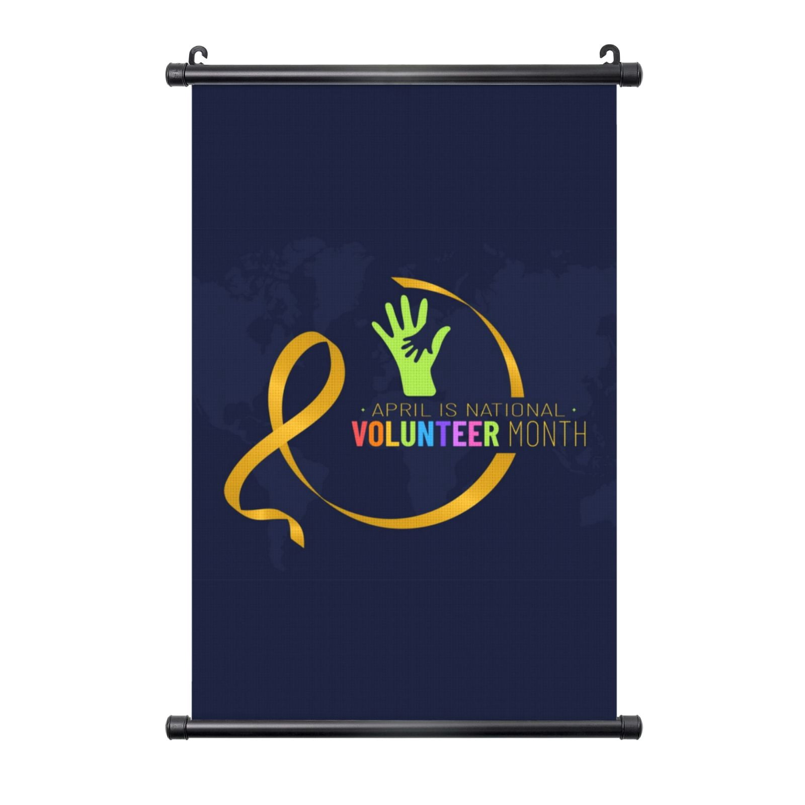 Volunteer Month Week 2025 Poster Wall Art Banner Backdrop Prints ...