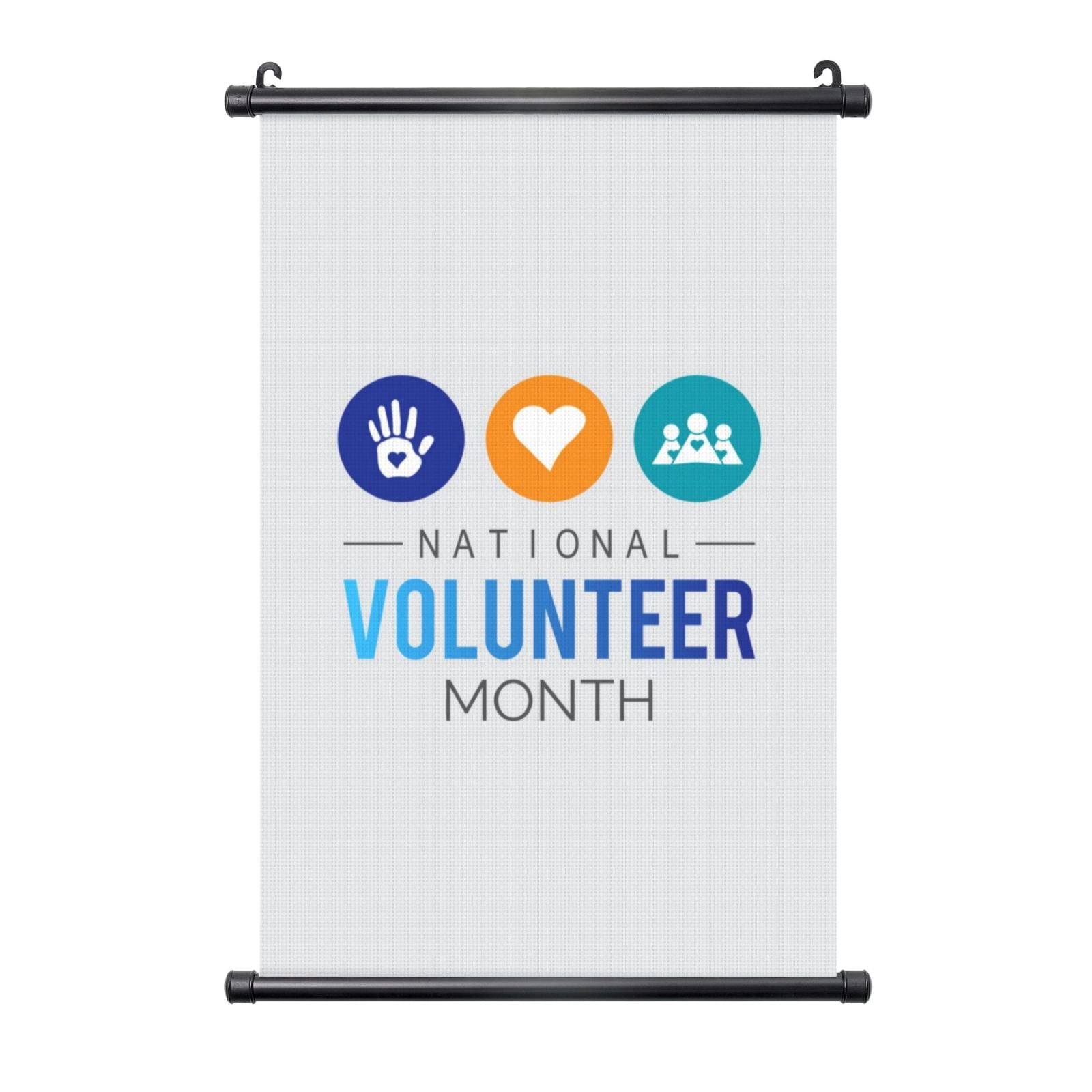 Volunteer Month Week 2025 Poster Wall Art Banner Backdrop Prints ...