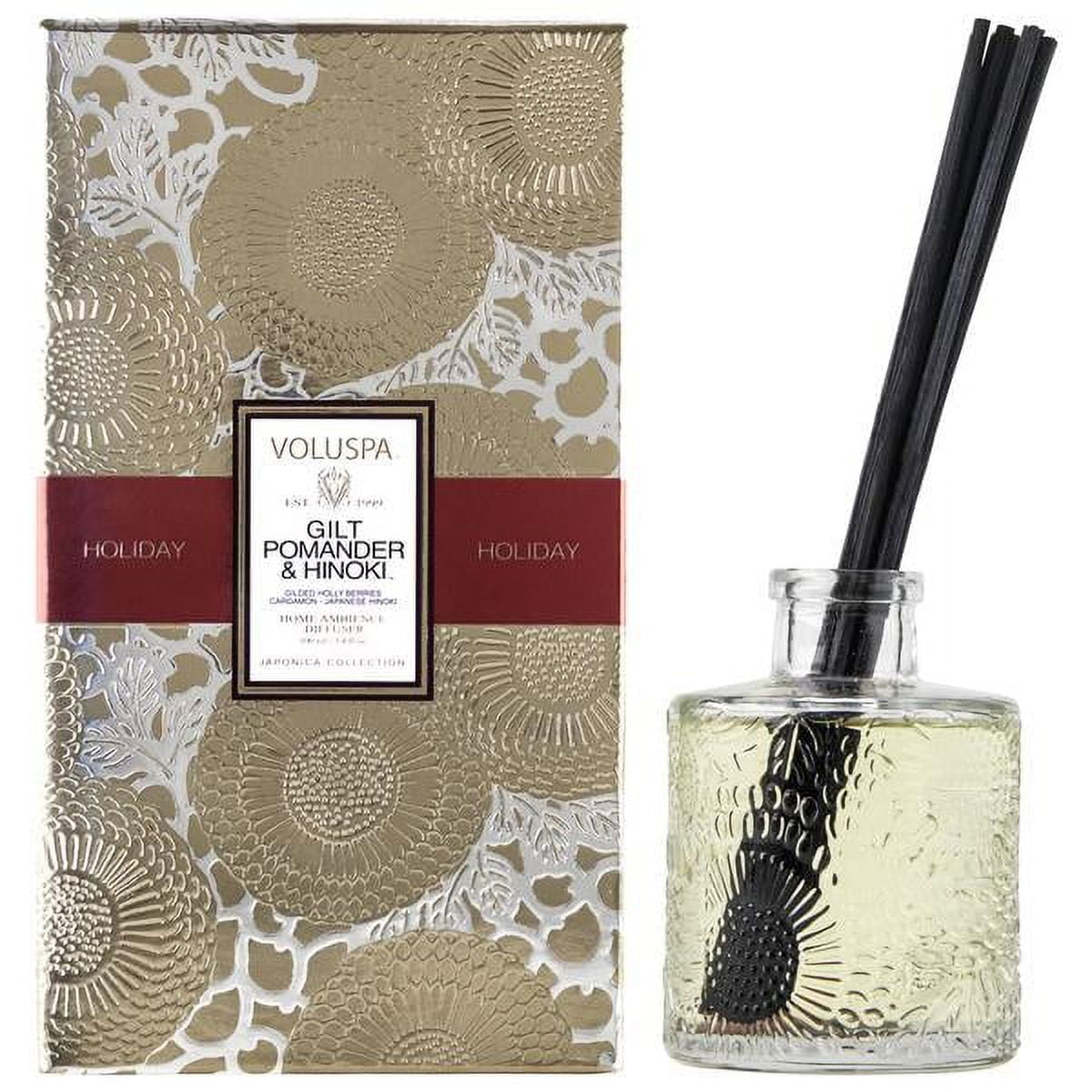 Voluspa GILT POMANDER & HINOKI REED DIFFUSER 3.4fl oz - Walmart.com