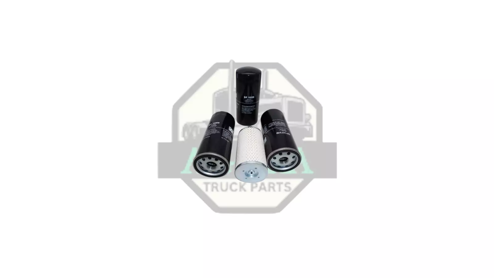 Volva VNL D13 Engine Oil Filters 5 Pieces Oil & Fuel & Separator PM ...