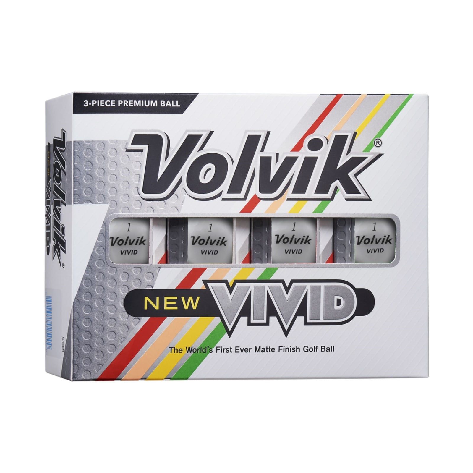Volvik 2022 Vivid Golf Balls Matte White 12pk - Walmart.com