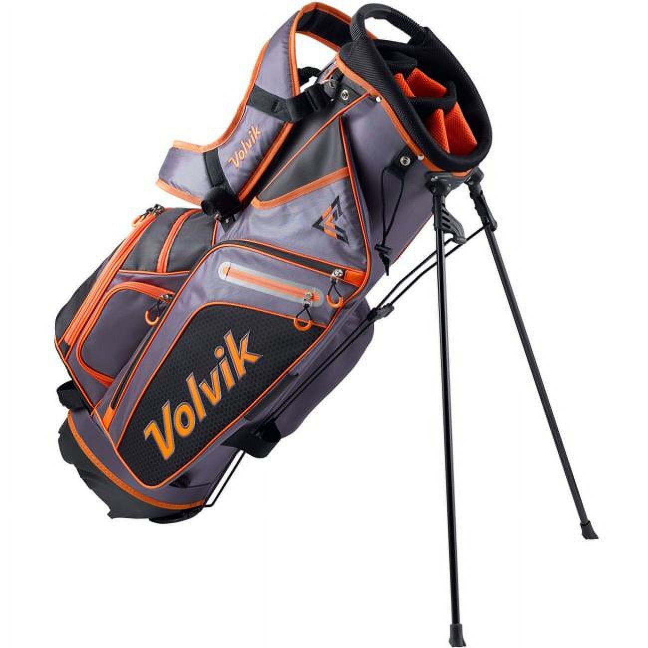 Volvik 73741 Volvik 6 Way Stand Golf Bag - Orange - Walmart.com