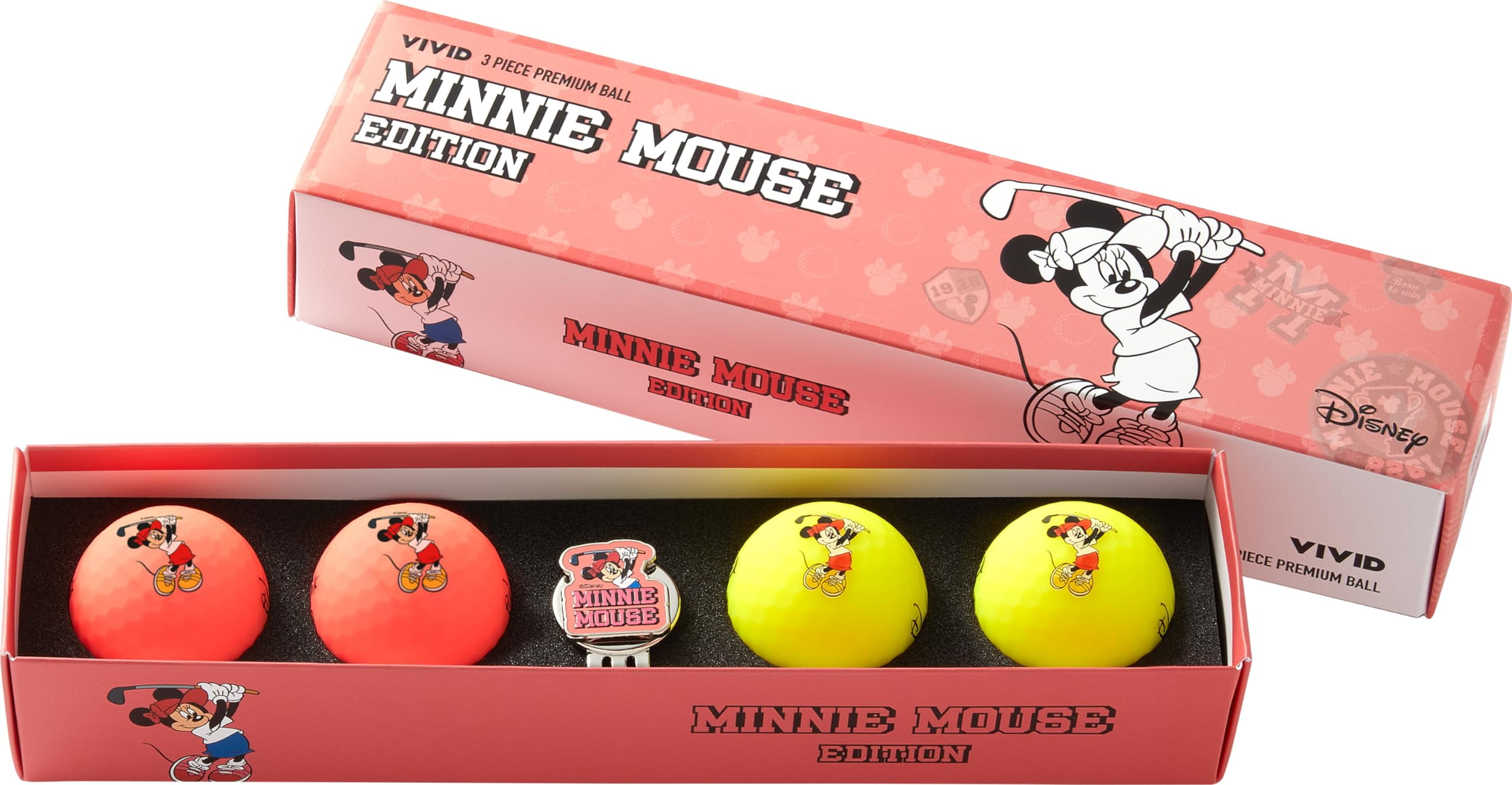 Volvik Disney Minnie Mouse Golfing Golf Balls Set | 4-Pack with ...